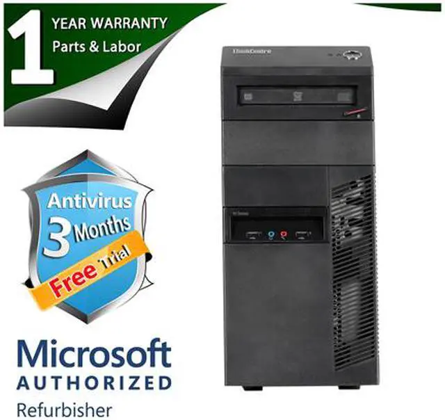 Refurbished: Lenovo Desktop Computer M90P Intel Core i5-650 4GB DDR3 ...
