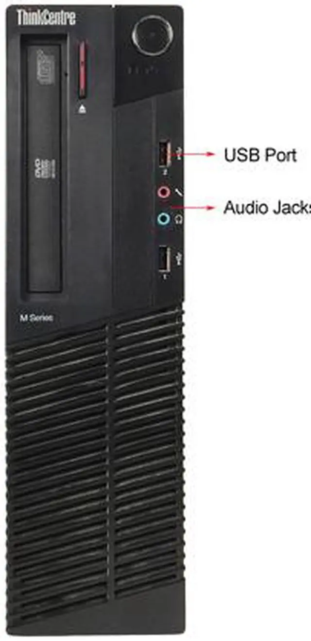 Refurbished: Lenovo Desktop Computer M82 Intel Core i3-3220 4GB DDR3 ...