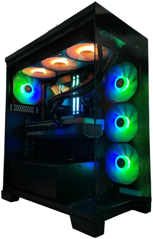 AZZA Goliath Evo Gaming PC, Intel Core i9-14900F, NVIDIA GeForce RTX 5080, 64GB DDR5 6000, 2TB ...