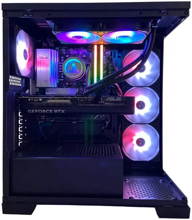 AZZA Gaming PC GOLIATH EXTREME, AMD Ryzen 9 9900X3D, NVIDIA RTX5080, 64GB DDR5, 2TB M.2 SSD ...