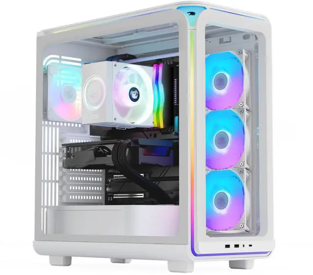 iBUYPOWER Gaming Desktop PC EXWA7N5701 AMD Ryzen 7 9700F 32GB DDR5 1TB ...