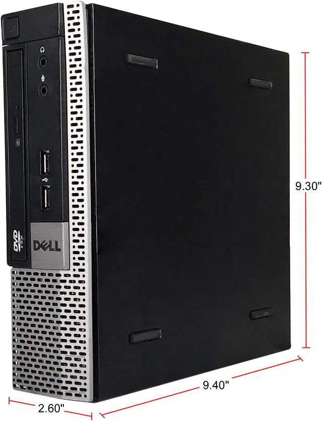 Refurbished: DELL Desktop Computer OptiPlex 9020 Intel Core i5-4590S 8GB DDR3 1TB HDD Windows 10 ...
