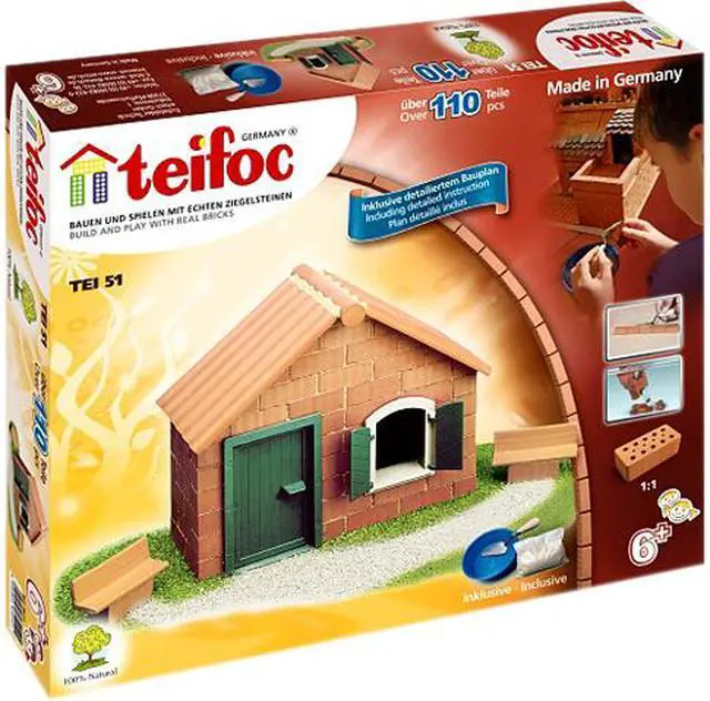 Teifoc 51 Starter Pack Brick Construction Set -113 Pcs. - Newegg.com