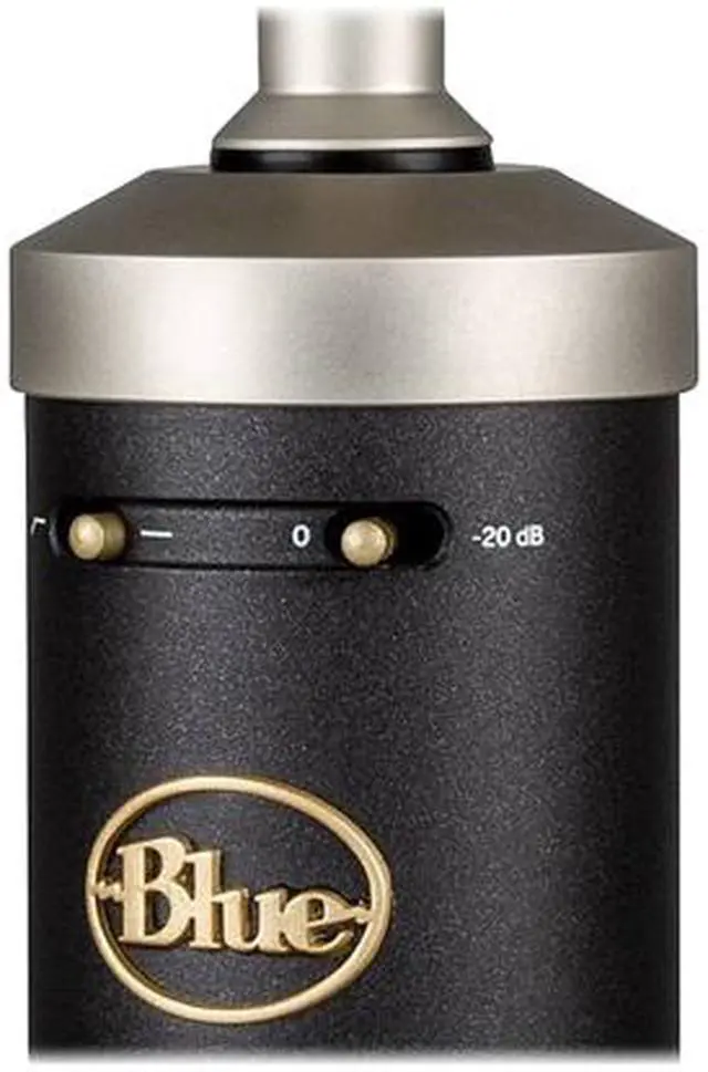 Blue Baby Bottle Microphone