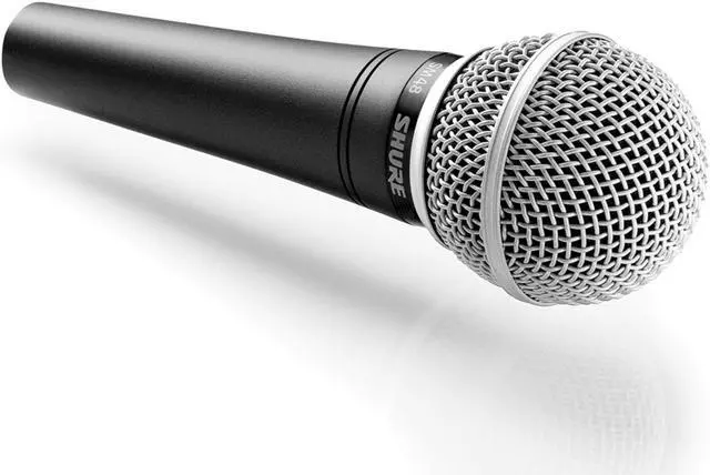Shure SM48S-LC Dynamic Microphone, Cardioid, Black, 3-pin XLR Connector ...