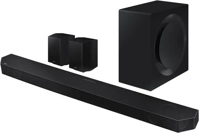 Samsung - HW-Q990B 11.1.4ch Soundbar with Wireless Dolby Atmos / DTS:X ...