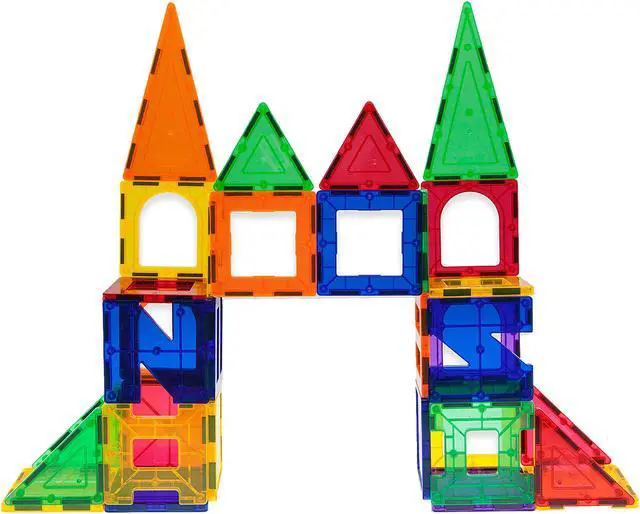 PicassoTiles PT42 Designer Artistry Kit 42pcs Set Magnet Building Tiles ...