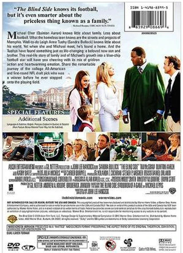 The Blind Side (DVD COMBO / WS / DCOD / 2 DISC) - Newegg.com