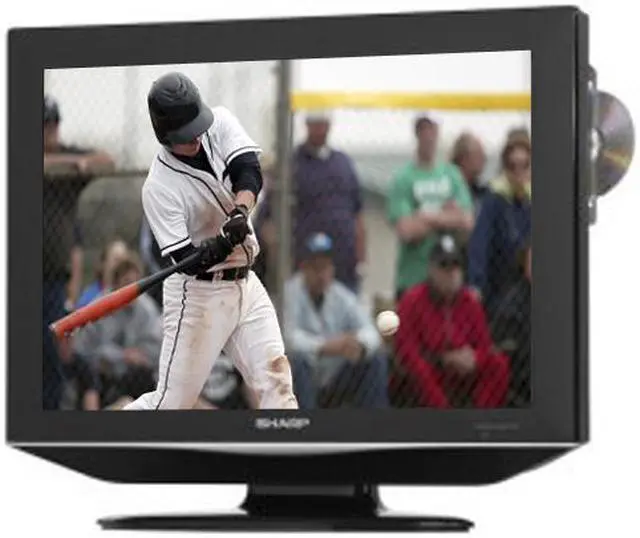 SHARP LC19DV22U 19" LCD TV/DVD Player Combo With ATSC Tuner - Newegg.com