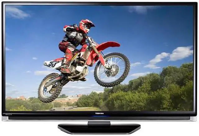 TOSHIBA REGZA 46" 1080p 10-Bit LCD Full HDTV w/ Super Narrow Bezel ...