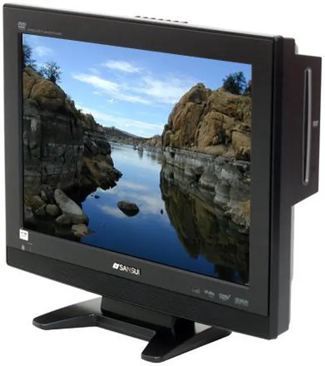 SANSUI 19" 720p LCD HDTV With Built-In DVD player HDLCDVD190 - Newegg.com