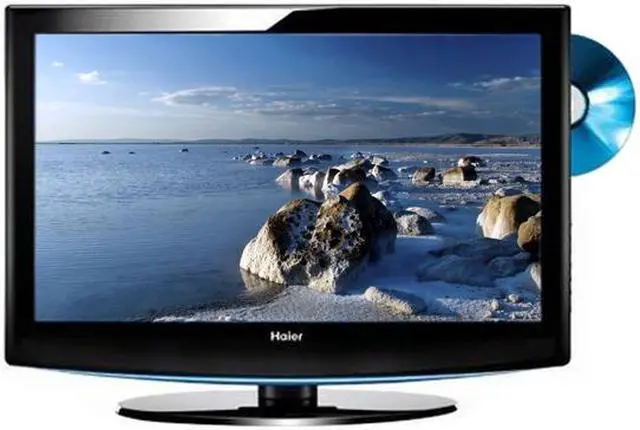 Haier HLC26R1 26" Black 720p LCD HDTV With Built-In DVD Player - Newegg.com