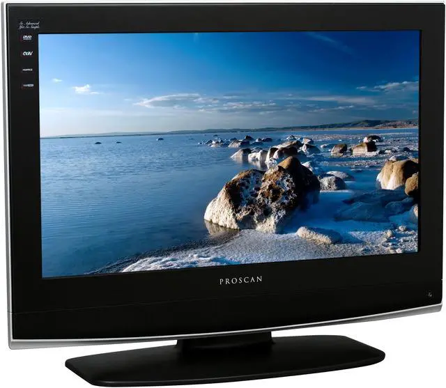 Refurbished: Proscan 26LB30QD 26" Black 720p LCD HDTV With Built-In DVD ...