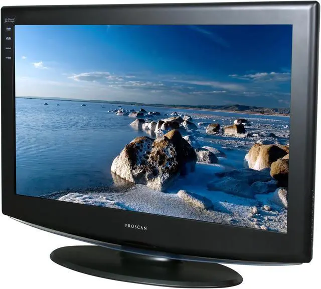 Refurbished: Proscan 37LB30QD 37" Black 720p LCD HDTV With Built-In DVD ...