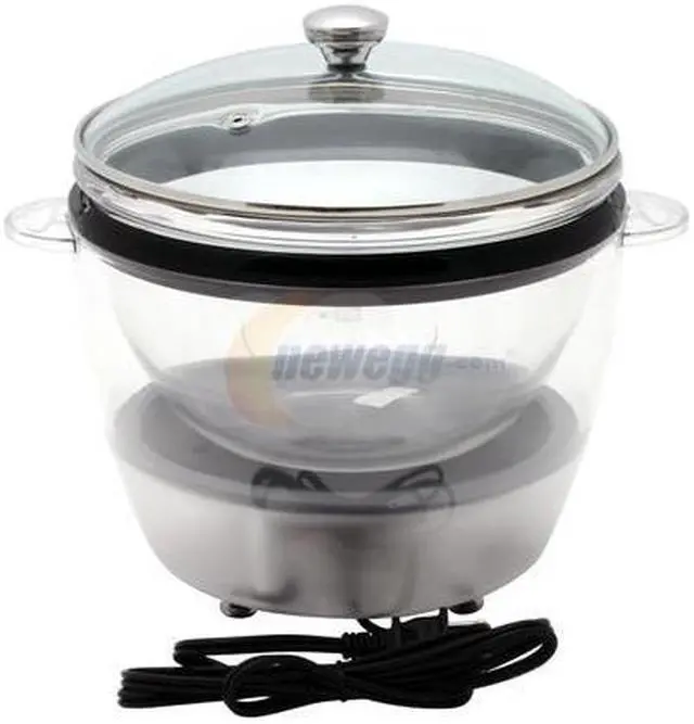 MAXI-MATIC MST-3630 3 Qt. Transparent Slow Cooker - Newegg.com