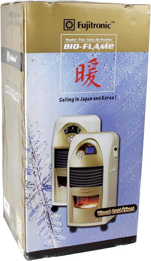 Fujitronic FH-779P BioFlame- Heater and Fan - Newegg.com
