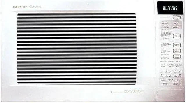 Sharp 1.5 cu.ft. Convection Microwave Oven R-930AW - Newegg.com