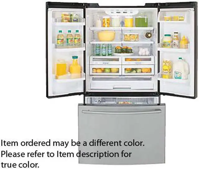 LG 25 cu.ft. French Door Refrigerator Smooth Black LFC25760SB - Newegg.com
