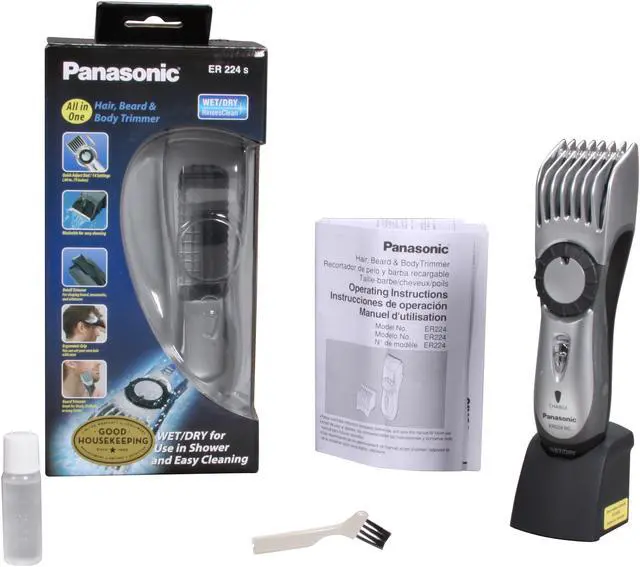 Panasonic All-in-One Cordless Hair/Beard Trimmer ER224S - Newegg.com