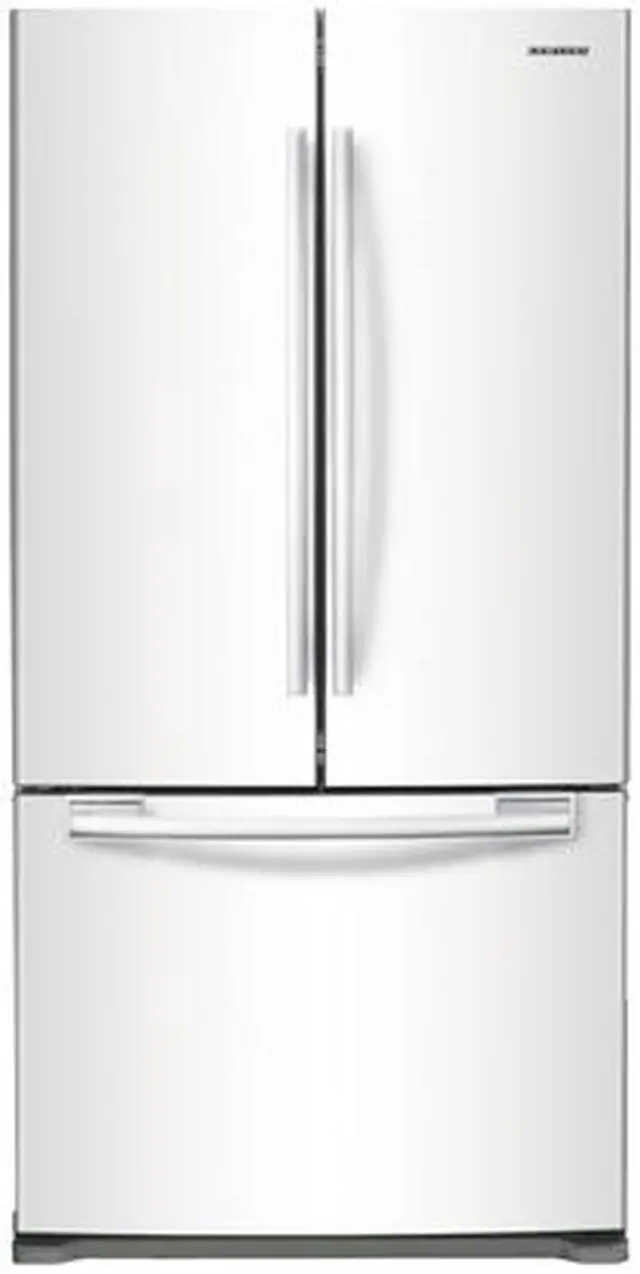 Samsung 18 cu. ft. French Door Refrigerator White RF197ACWP - Newegg.com