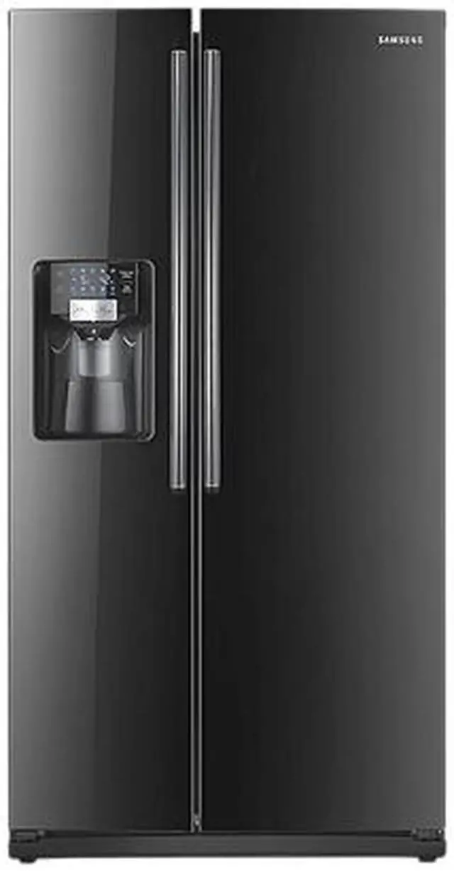 Samsung 26 cu. ft. Side by Side Refrigerator Black RS263TDBP - Newegg.com