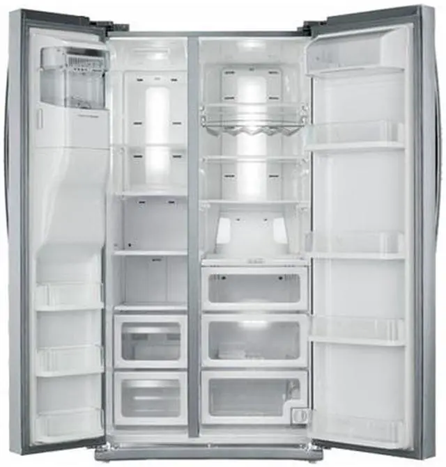 Samsung 26 cu. ft. Side by Side Refrigerator Stainless Platinum ...