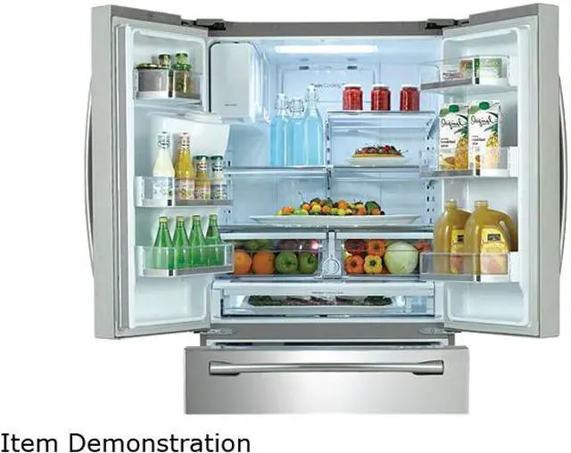 Samsung 25.6 cu. ft. French Door Refrigerators Stainless Steel ...