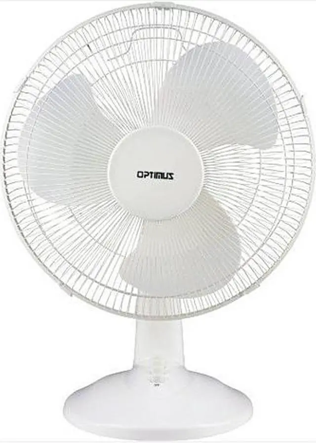 Optimus F1630 Table Fan Oscillating 16inch - Newegg.com