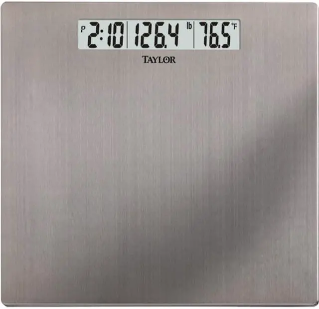TAYLOR 74094102 Stainless Steel Digital Scale(Silver) - Newegg.com