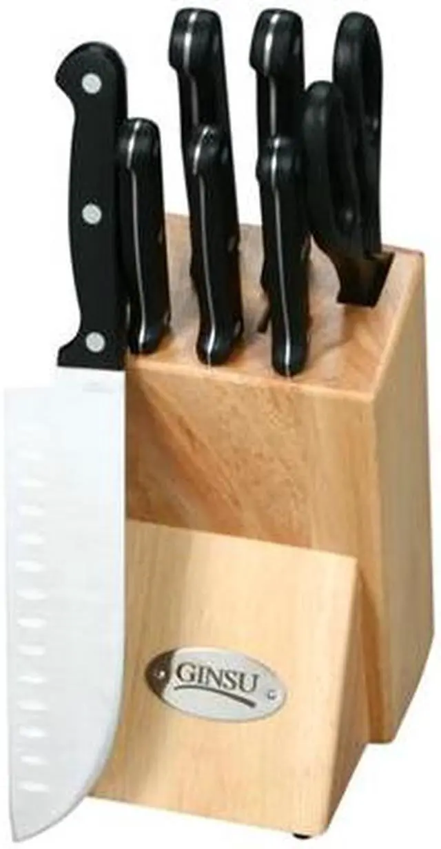Open Box: Ginsu 04872 8 Piece Bakelite Block Set (Natural) - Newegg.com