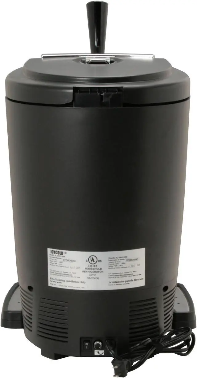 ICYCOLD IC-PRO 5000 Counter Top Beer and Beverage Dispenser with Tap ...