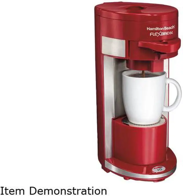 Hamilton Beach 49962 Red FlexBrew Single Serving Coffeemaker - Newegg.com