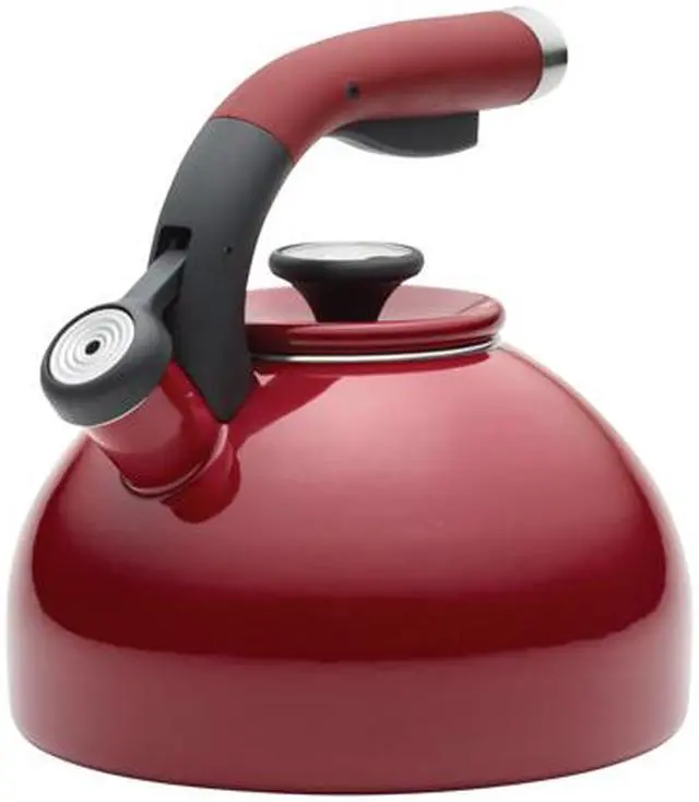 Circulon 2-qt. Morning Bird Tea Kettle, Mandarin Orange - Newegg.com