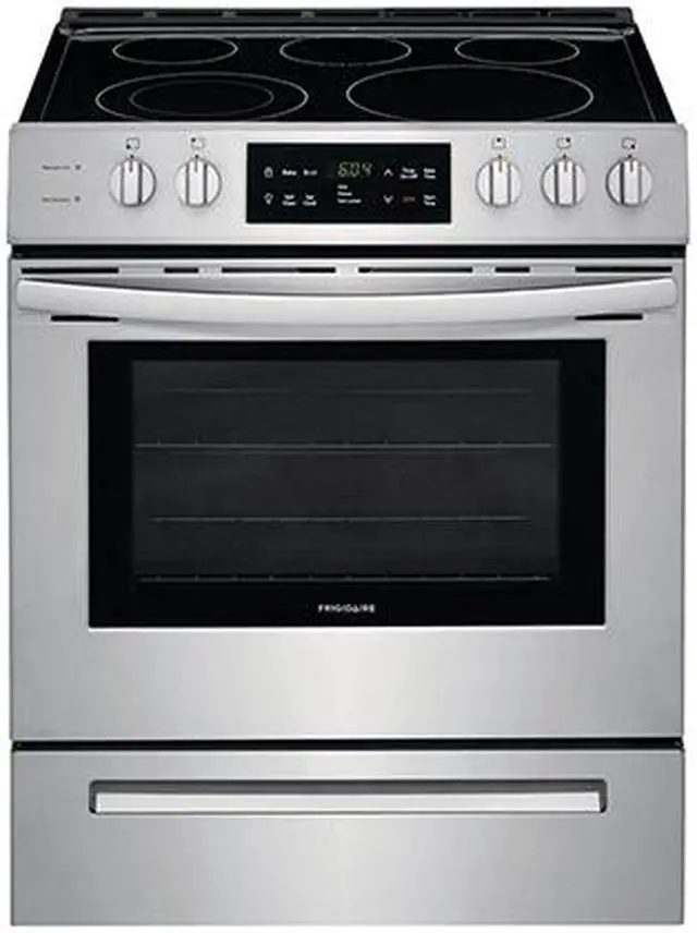 Frigidaire FFEH3054US 30'' Front Control Freestanding Electric Range ...