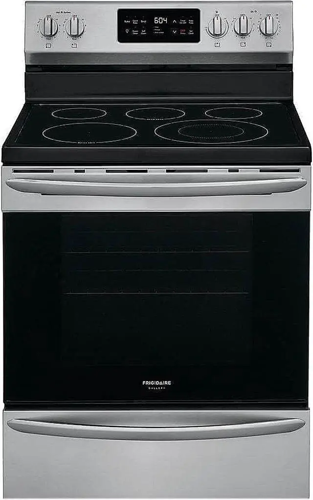 Frigidaire Gallery 30" Freestanding Electric Range with Steam Clean ...