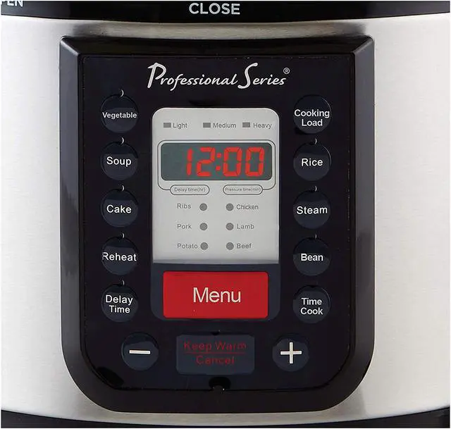 Continental Electrics 5 Qt. Pressure Cooker, Stainless Steel PS-PR218 ...