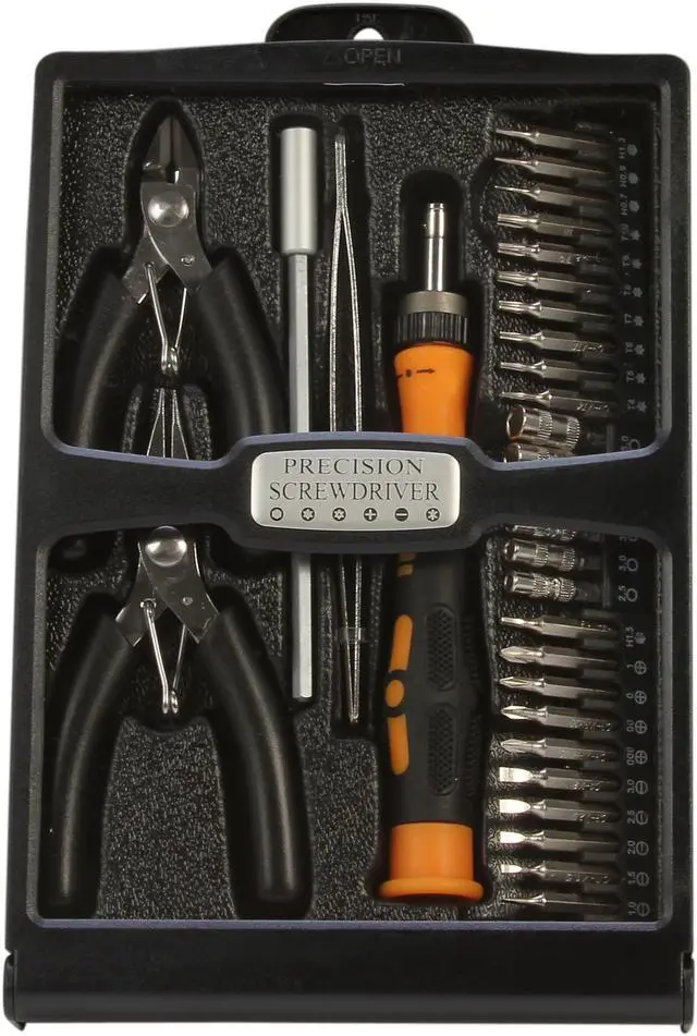 Syba SY-ACC65049 32-Piece Hobby Toll Kit with Precision Screwdriver Set ...