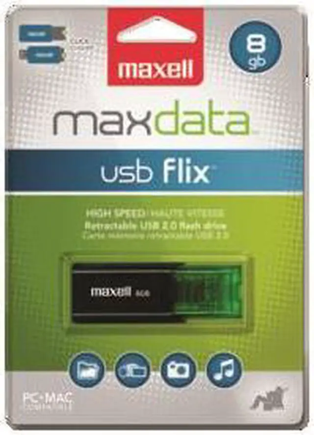 Maxell Flix 503802 4 GB USB 2.0 Flash Drive - Newegg.com