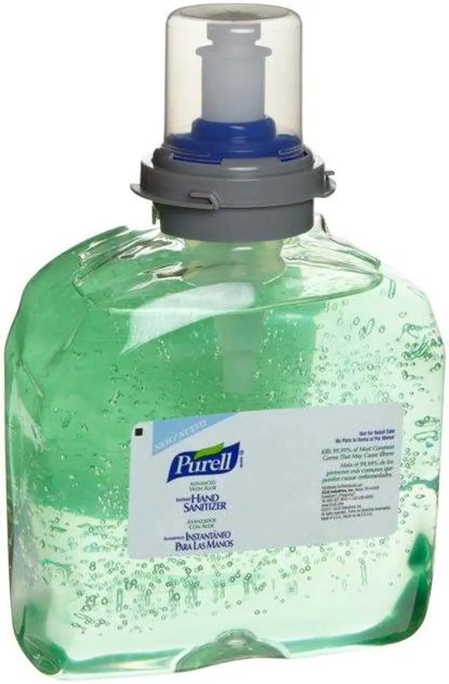 Gojo Industries 5457-04 Gojo Purell Advanced Instant Hand Sanitizer, 4 ...