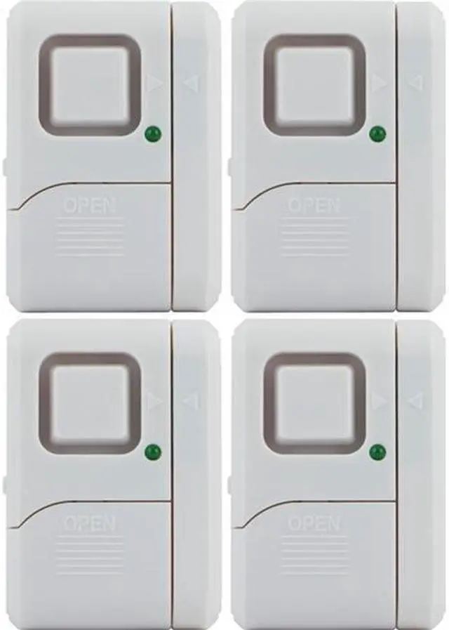 GE 45174 Magnetic Indoor Window Alarms (4 pk) - Newegg.com