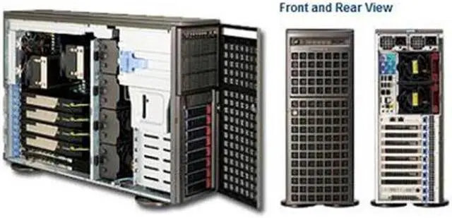 SUPERMICRO CSE-747TQ-R1620B Gray 4U Rackmount Server Case - Newegg.com