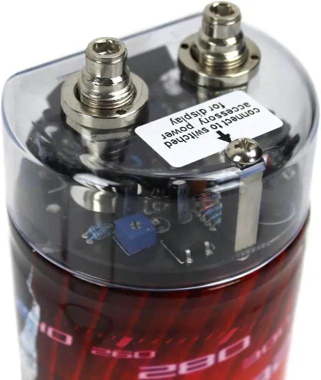 Boss Audio CPBK2 2 Farad 20-Volt Digital Voltage Car Audio Power ...