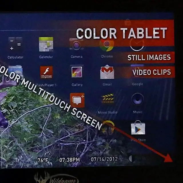 Wildgame Innovations Trail Pad Series VU100 7" Android Photo Tablet ...