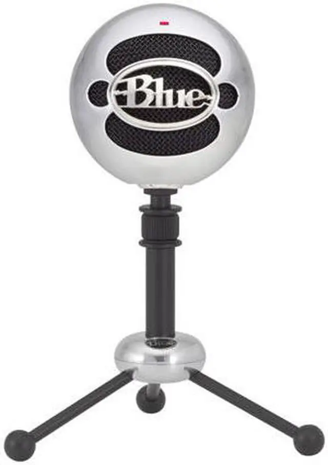 Blue Microphones Snowball (Brushed Aluminum) Condenser USB Microphone ...