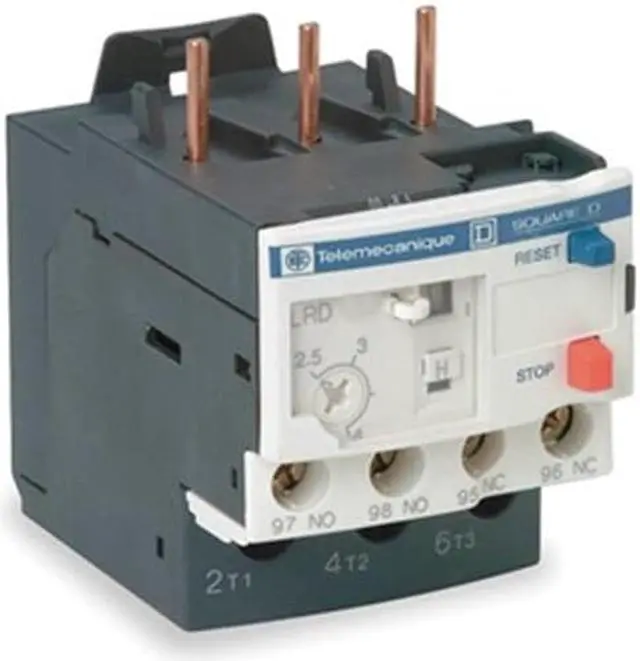 SCHNEIDER ELECTRIC LRD22 Overload Relay, 1NC/1NO, 16 A Min current, 24 ...