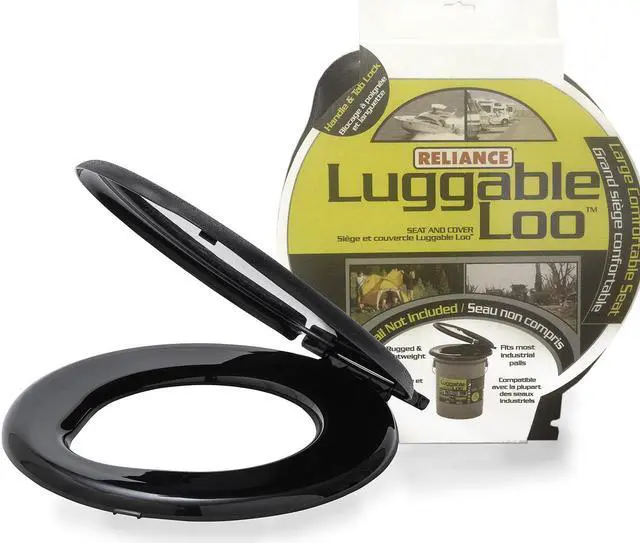 Reliance Luggable Loo Seat And Cover - Newegg.com