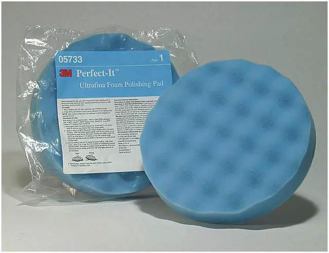 3M 05733 Polishing Pad With Waffle Face,8 In,Foam - Newegg.com