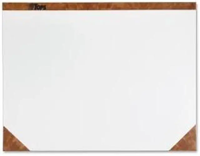 TOPS Plain Paper Desk Pads - Paper - White - Newegg.com