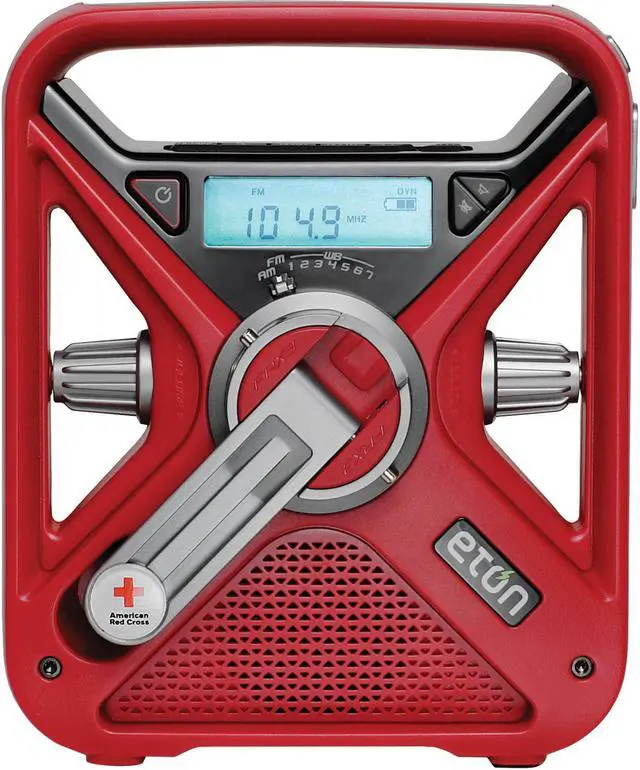 The American Red Cross FRX3+ Emergency Weather Radio with Smartphone ...