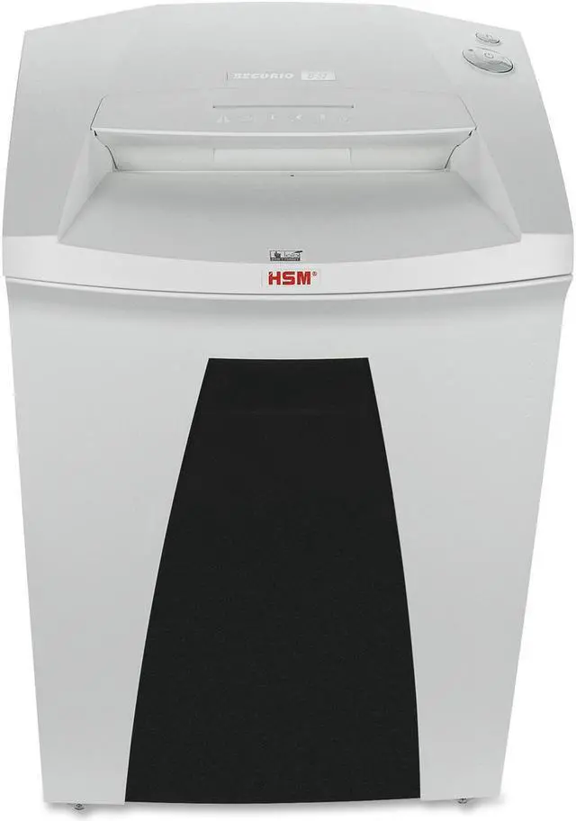 HSM SECURIO B32c L4 Micro-Cut Shredder Micro Cut - 13 Per Pass - 21 gal ...